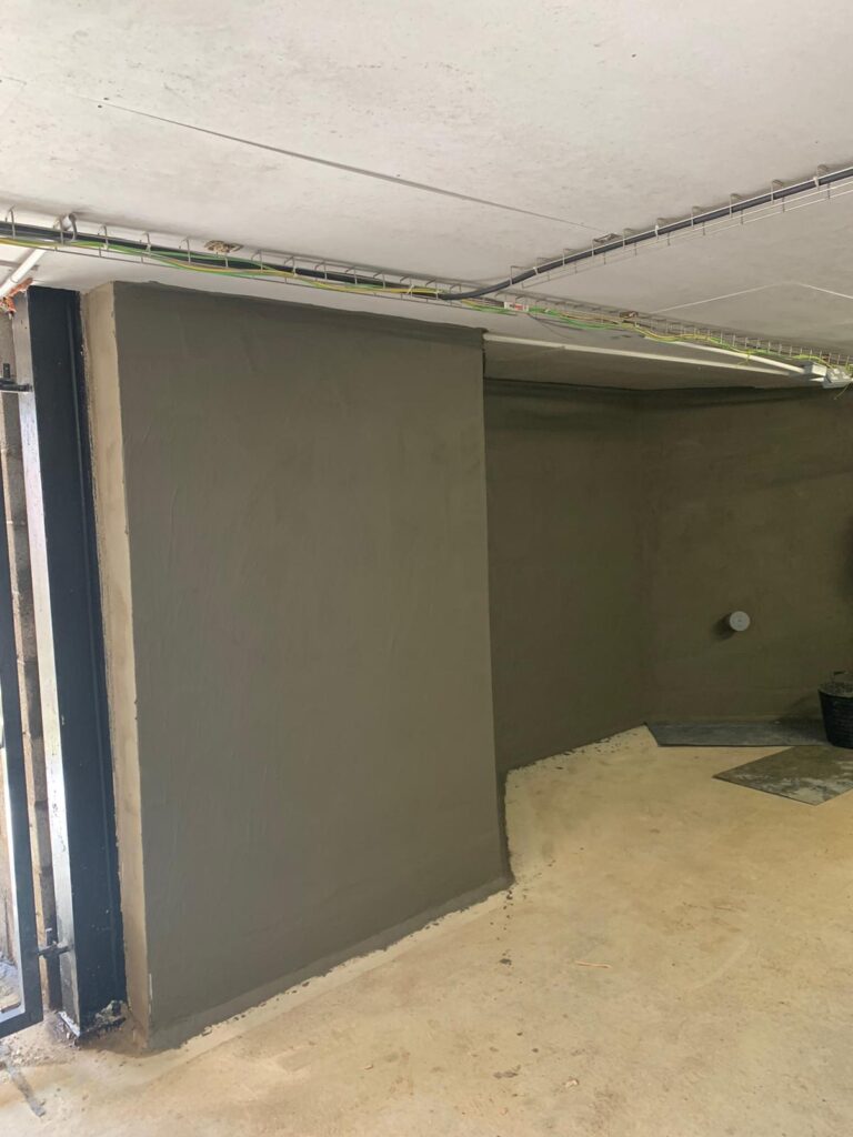 Basement Garage Waterproofing System Installation - Prokil