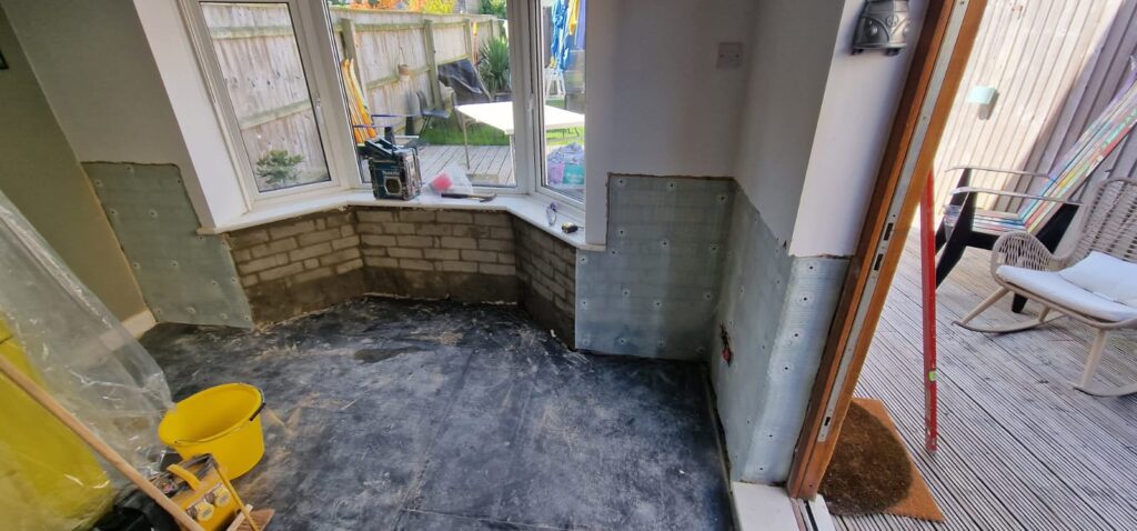 Low-level damp removal by our experts - Prokil Damp & Timber Specialists